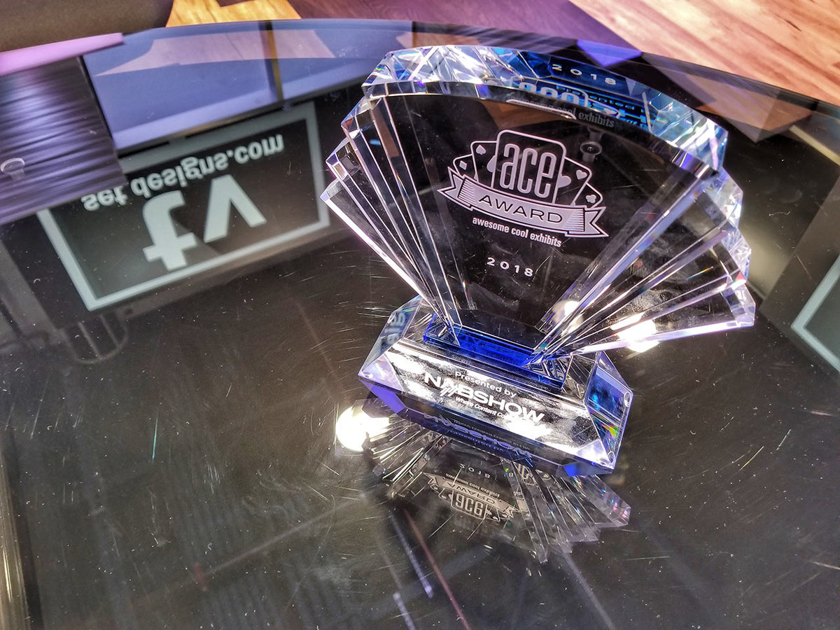 Award Winning NAB Show Exhibit by TVsetdesigns.com