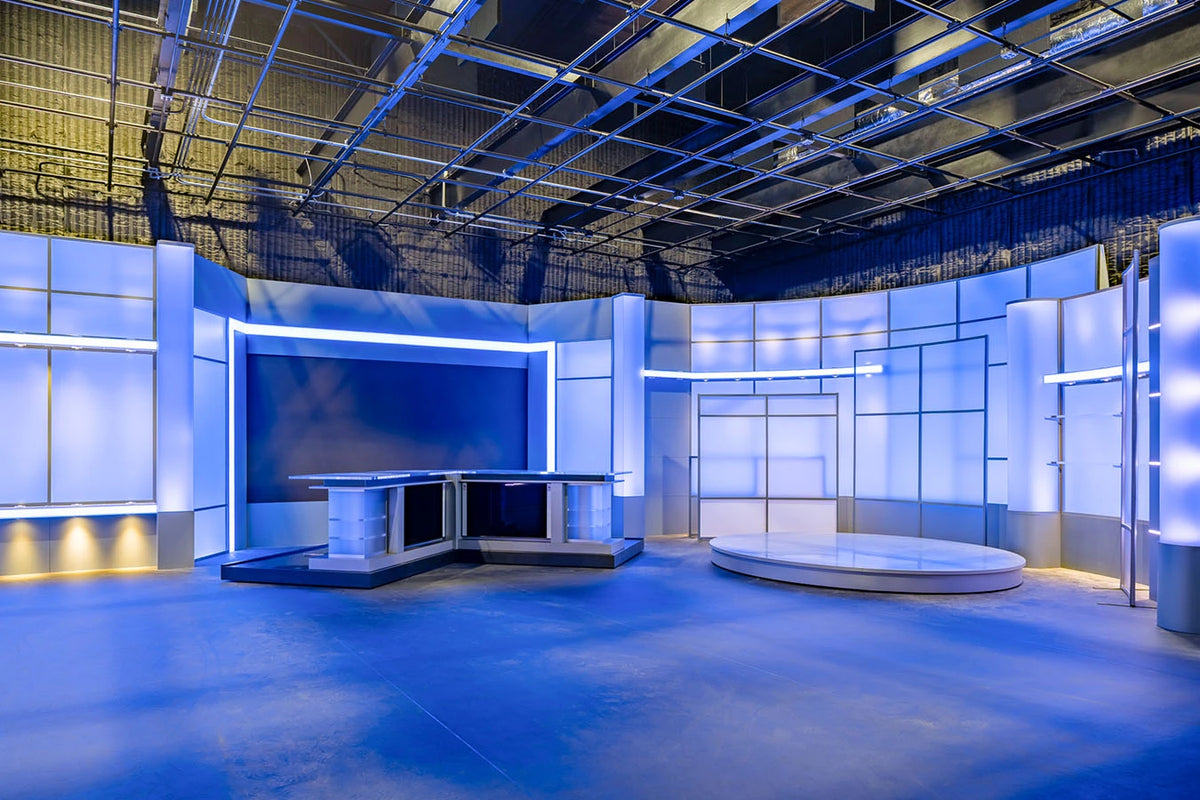 Project Spotlight: Multi-Set Broadcast Studio – TVsetdesigns.com