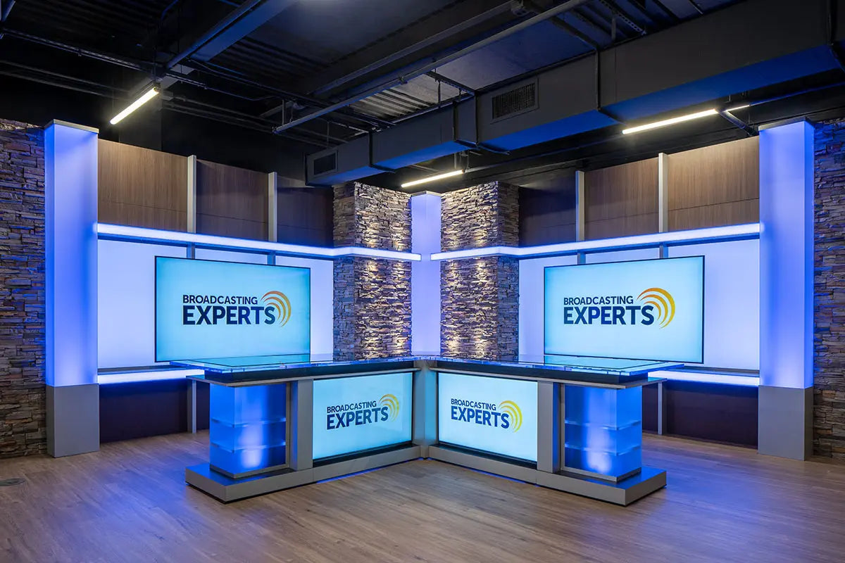 Broadcast Studio Set – TVsetdesigns.com