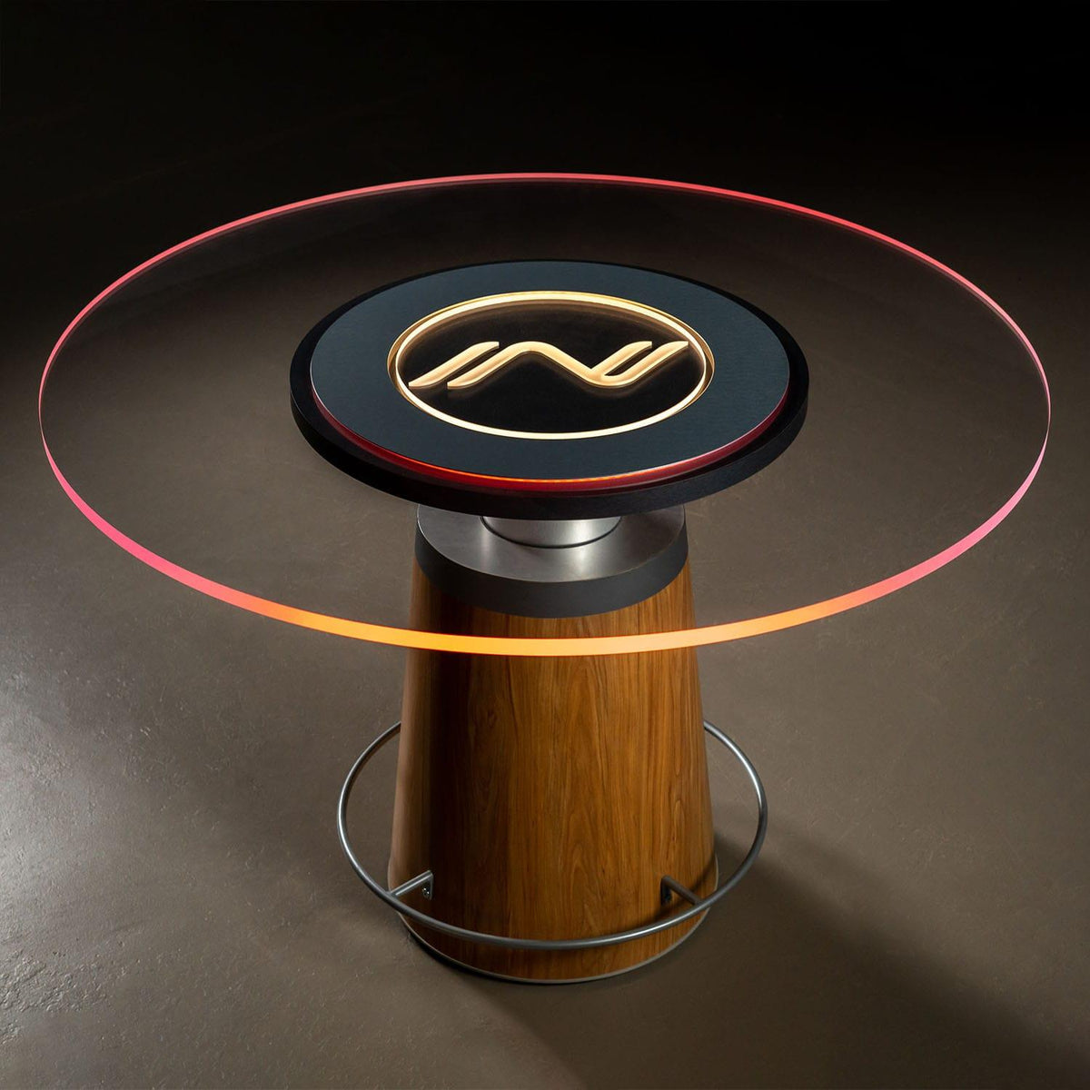 60" Round Table | News Studio Table – TVsetdesigns.com