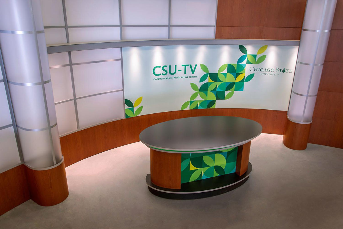 Strong Set | Broadcast Studio Design – TVsetdesigns.com