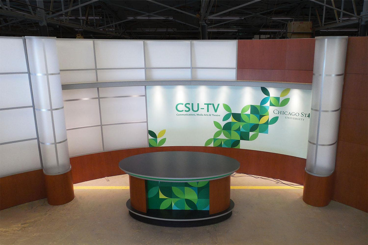 Strong Set | Broadcast Studio Design – TVsetdesigns.com