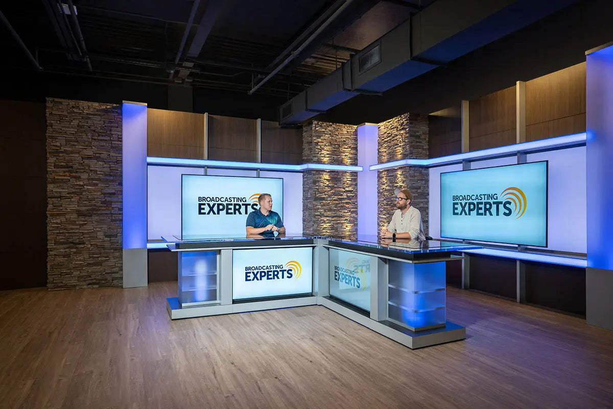 Broadcast Studio Set – TVsetdesigns.com